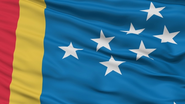 Waving National Flag of Durham City, Motion Graphics | VideoHive