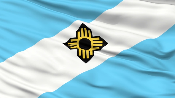 Waving National Flag of Madison City, Motion Graphics | VideoHive