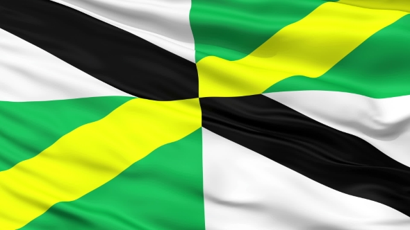 Waving National Flag of Monterey City, Motion Graphics | VideoHive