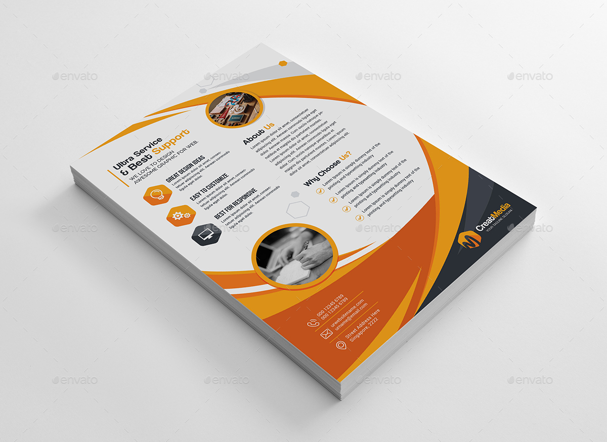 Both Side Flyer, Print Templates | GraphicRiver