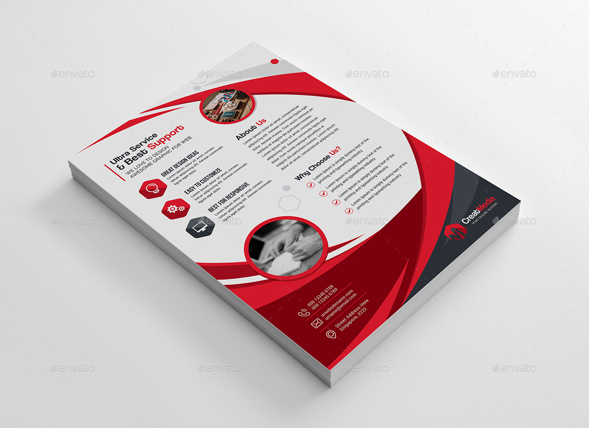 Both Side Flyer, Print Templates | GraphicRiver