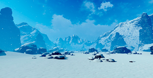 Winter In The Mountains, Motion Graphics | VideoHive