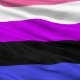 Gender Fluidity Pride Waving Flag, Motion Graphics | VideoHive
