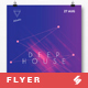 Deep House Session - Minimal Party Flyer / Poster Template A3, Print ...