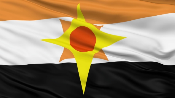 Porto Claro Micronation Waving Flag, Motion Graphics | VideoHive