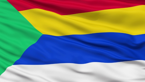 Druze Religious Waving Flag, Stock Footage | VideoHive