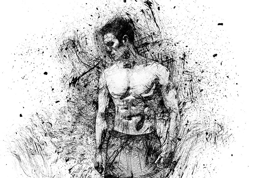 Gif Animated Ink Scribbles Photoshop Action, Add-ons | GraphicRiver