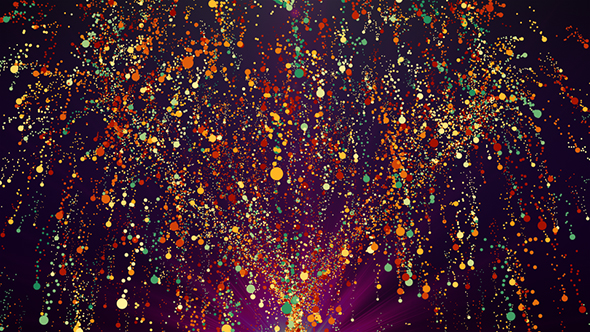 Fountain Particles Loop, Motion Graphics | VideoHive