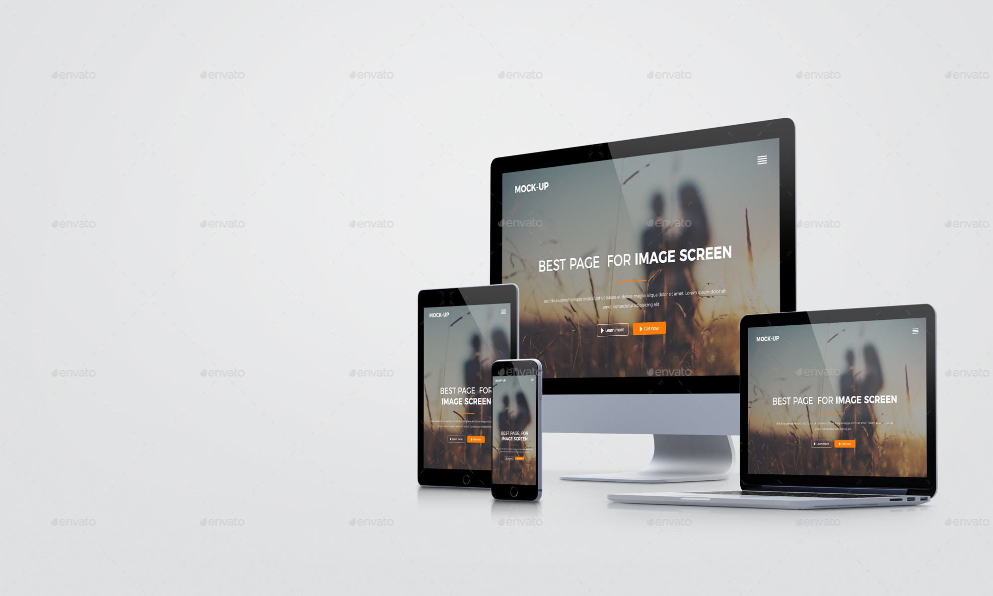 Multi Devices Responsive Screen Mockups, Graphics | GraphicRiver