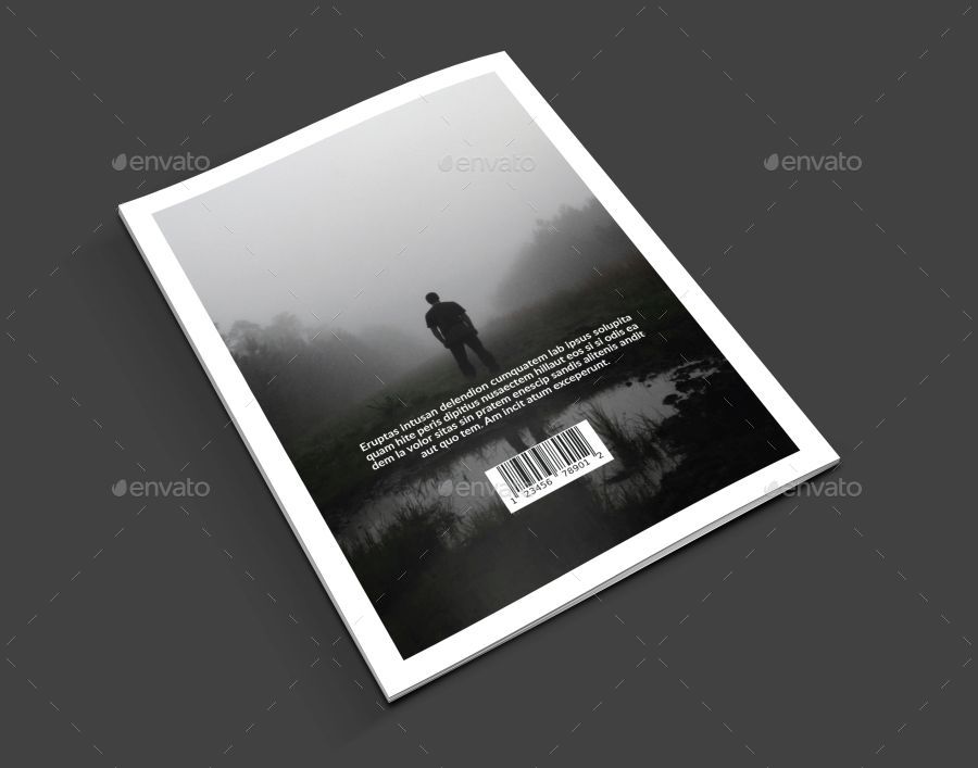 Clean Natural Magazine Template A4/US letter, Print Templates ...