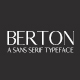 Berton Sans Serif Typeface, Fonts | GraphicRiver