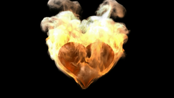 Burning Heart, Motion Graphics | VideoHive