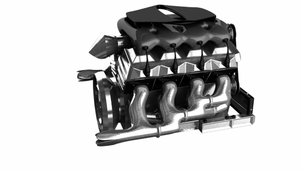 Loop Rotate Car Engine, Motion Graphics | VideoHive