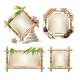Set of Vector Bamboo Frames, Vectors | GraphicRiver