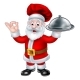 Santa Claus Chef Christmas Cartoon Character, Vectors | GraphicRiver