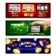 Slot Machine Banners Set, Vectors | GraphicRiver