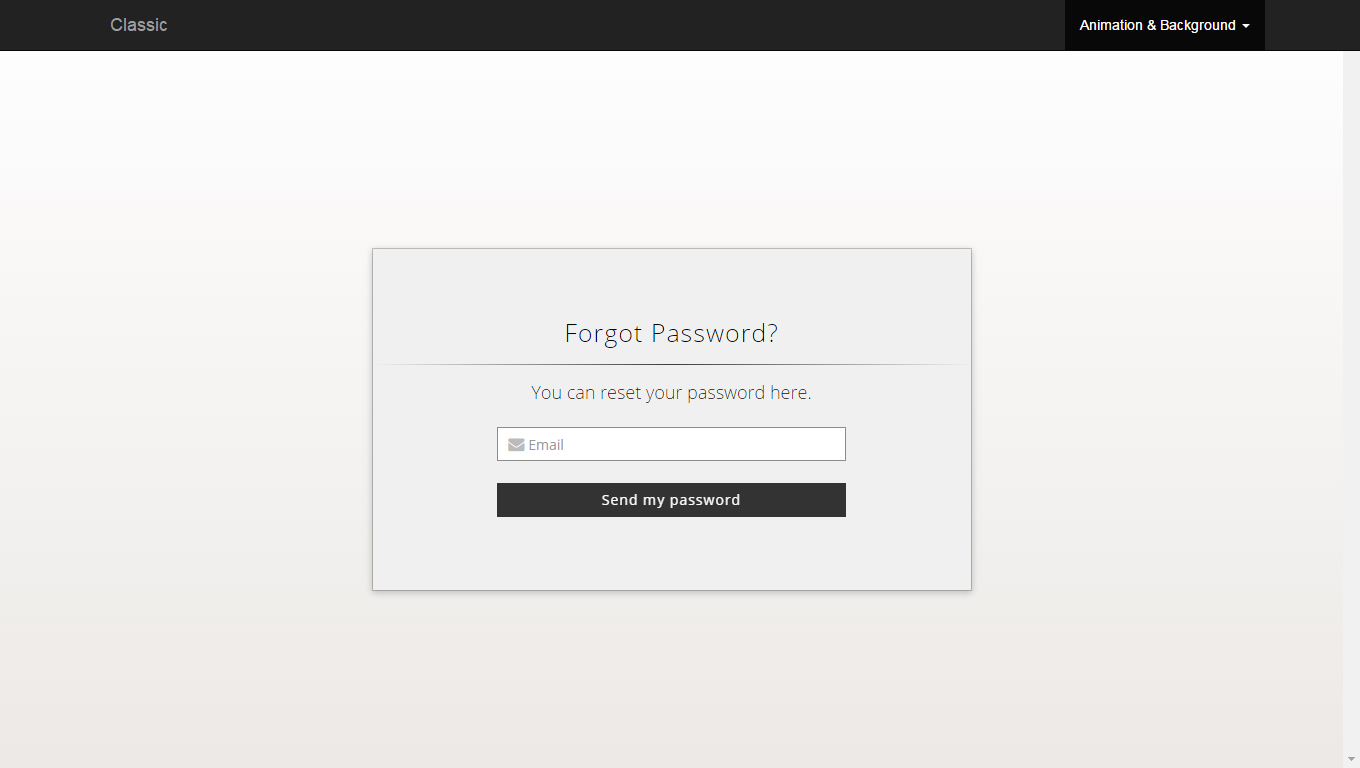 Classic - Responsive Bootstrap Form by Designcollection | CodeCanyon