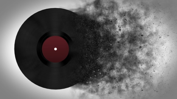 Vinyl Disk Explosion, Motion Graphics | VideoHive