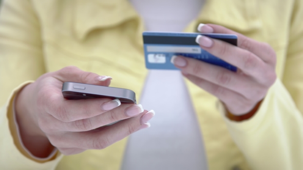 Payment of Goods and Services By Plastic Cards, Stock Footage | VideoHive