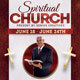 Spiritual Church Flyer Template, Print Templates | GraphicRiver