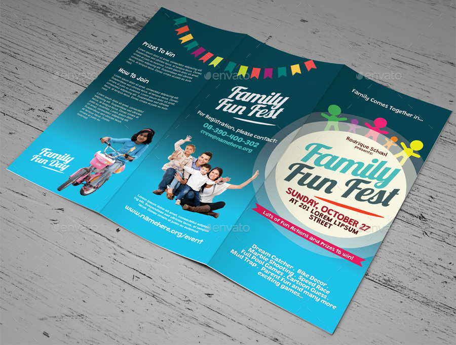 Family Fun Day Print Bundle, Print Templates | GraphicRiver