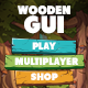 Wooden GUI for Mobile Game, Game Assets | GraphicRiver
