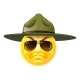 Emoji Emoticon Drill Sergeant, Vectors | GraphicRiver