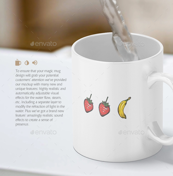 Magic Mug Animated Mockup, Graphics | GraphicRiver