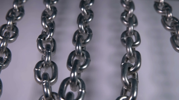 Many Chains Hang and Swing, Stock Footage | VideoHive