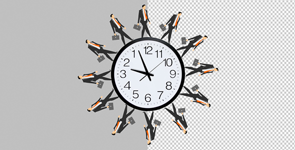 Businessman And Time, Motion Graphics | VideoHive