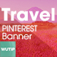 40 Pinterest Banner-Travel, Web Elements | GraphicRiver