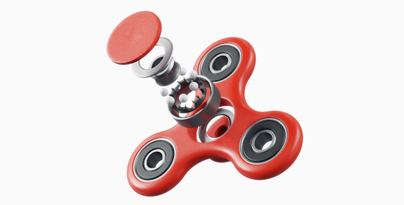 Fidget Spinner Exploded View, Motion Graphics | VideoHive