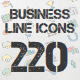 Business Line icons, Icons | GraphicRiver