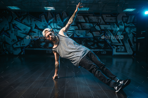 Male rapper in dance studio, trendy lifestyle - Stock Photo - Images ...