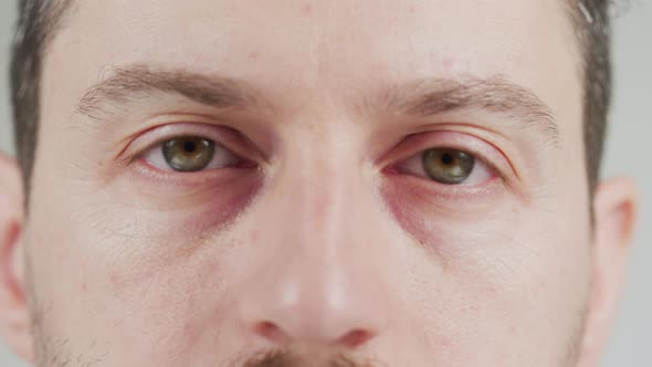 Eyes of a concerned man, Stock Footage | VideoHive