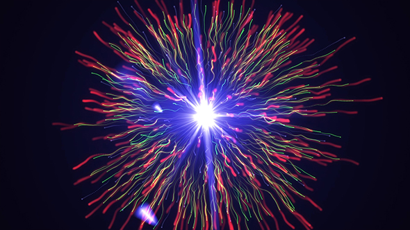 Background of Explosive Particles, Motion Graphics | VideoHive