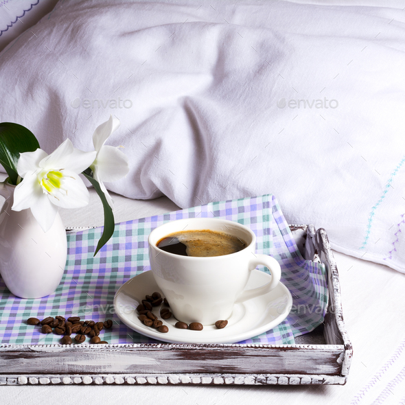 Cup of strong coffee square Stock Photo by TasiPas | PhotoDune