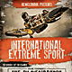 Extreme Sport Flyer / Poster, Print Templates | GraphicRiver