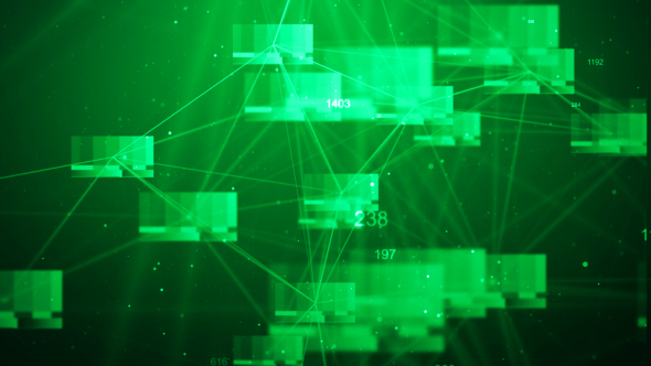 Lost Signal Network Background, Motion Graphics | VideoHive