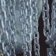 Chains with Shackles Hanging in an Abandoned Building, Stock Footage