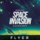 Space Invasion - Flyer Template, Print Templates | GraphicRiver