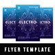 Electro Smoke Party - Flyer, Print Templates | GraphicRiver