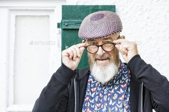 an old man and his glasses Stock Photo by markusgann | PhotoDune