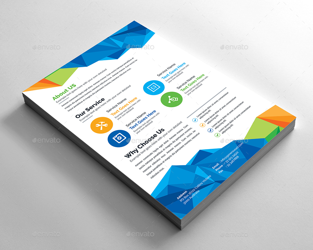 Both Side Flyer Bundle 2 in 1 by generousart | GraphicRiver