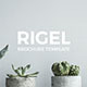 Rigel Brochure Template, Print Templates | GraphicRiver