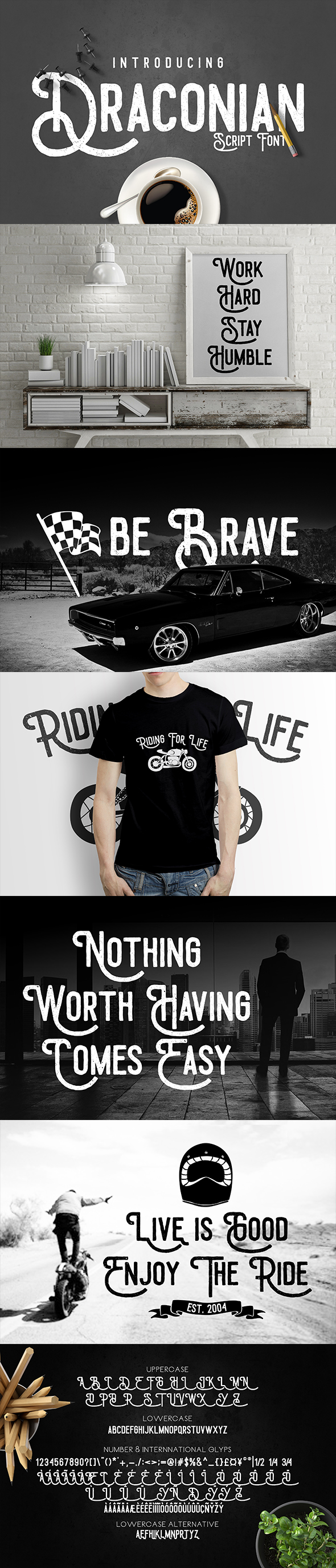 Draconian Font by barra_kuda | GraphicRiver