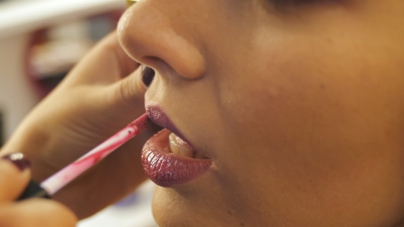 Makeup Artist Backstage, Stock Footage | VideoHive