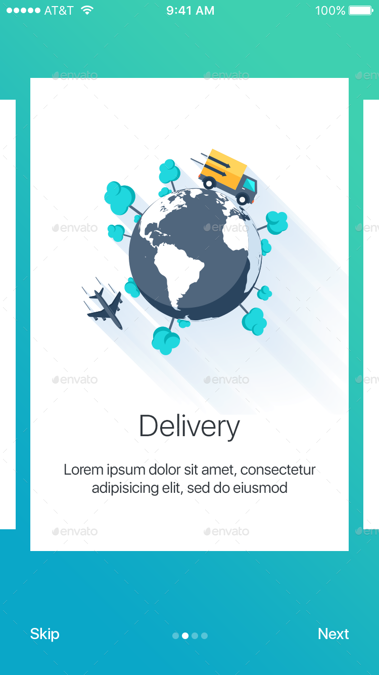 Walkthroughs - Mobile Template UI kit by hoangpts | GraphicRiver