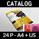 Hand Tools Products Catalog Brochure Template - 24 Pages, Print Templates