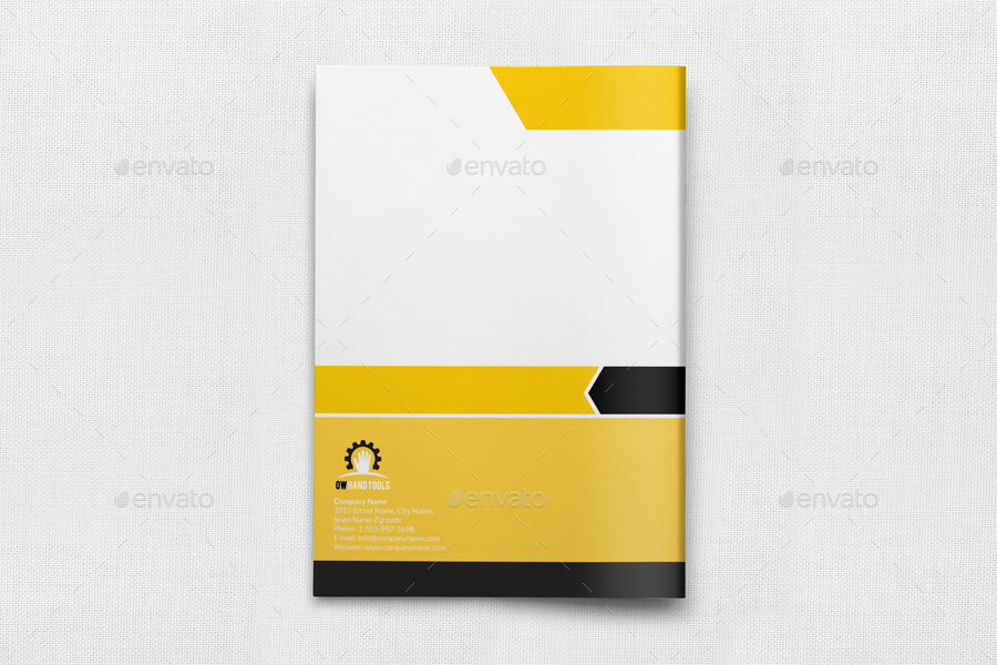 Hand Tools Products Catalog Brochure Template - 24 Pages, Print Templates